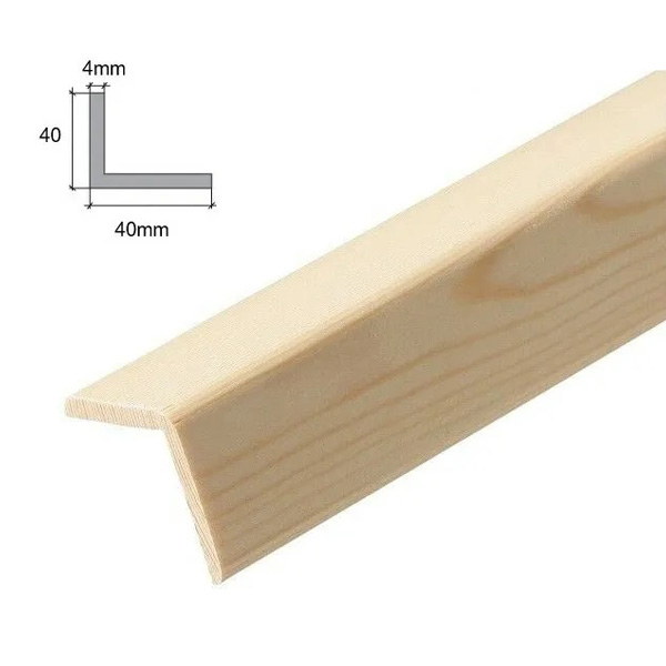 Wall Corner Protector / Moulding Beading Angle Trim Wooden Timber ...