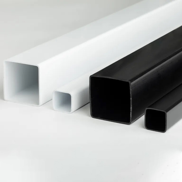 Buy Top Quality 1 Metre Long PVC Square Pipe Plastic Box Section/Tubes
