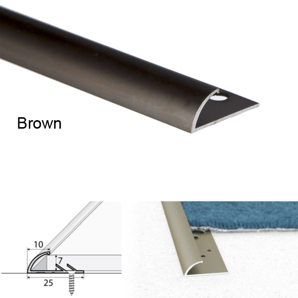 Shop Premium Quality 10mm Flooring Single Edge Carpet Profile Joining ...