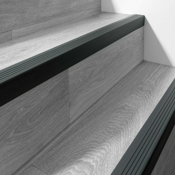 Buy Good Quality 52mm x 40mm Bullnose Stair Nosing PVC Rubber Angle ...