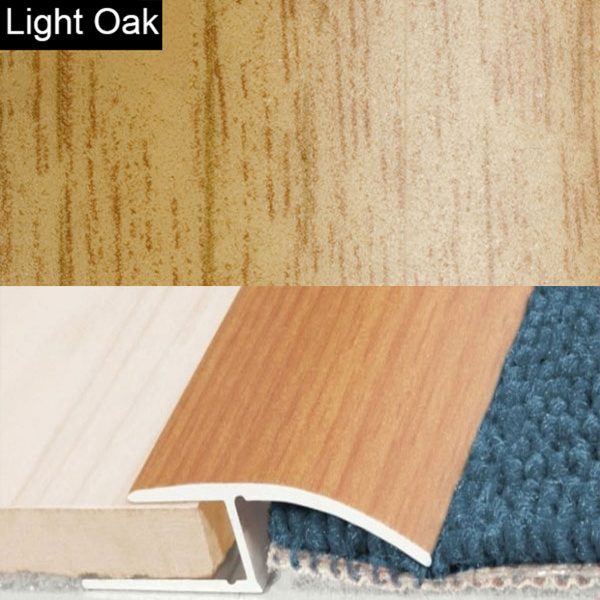 Shop premium Quality Aluminium Wood Effect Screw Fix Door Threshold