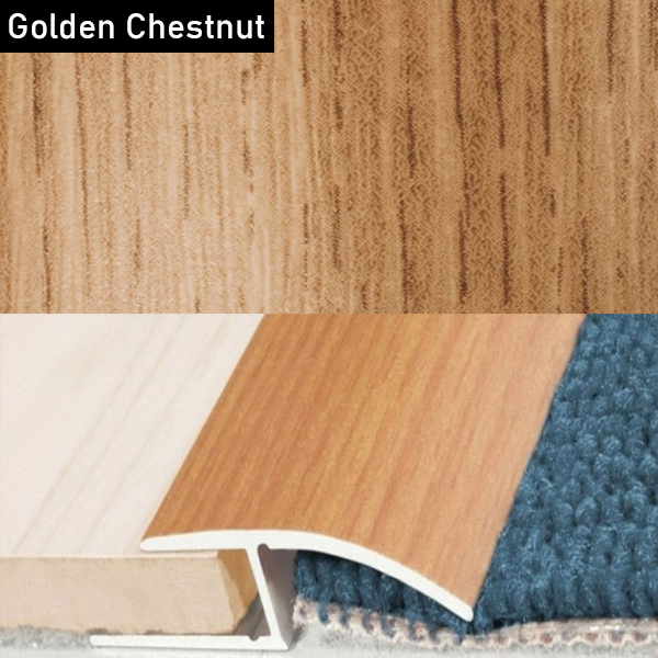 Shop premium Quality Aluminium Wood Effect Screw Fix Door Threshold