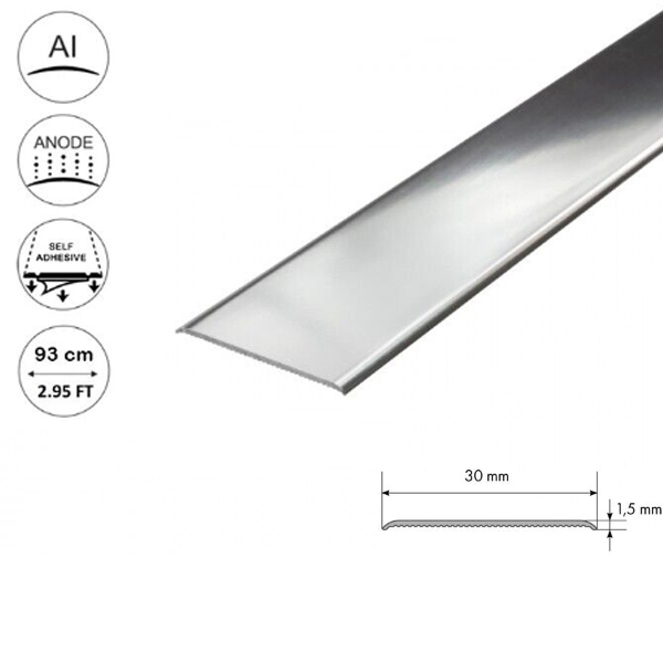 Door Thresholds / 30mm Anodised Aluminium Door Floor Bar Edge Trim ...