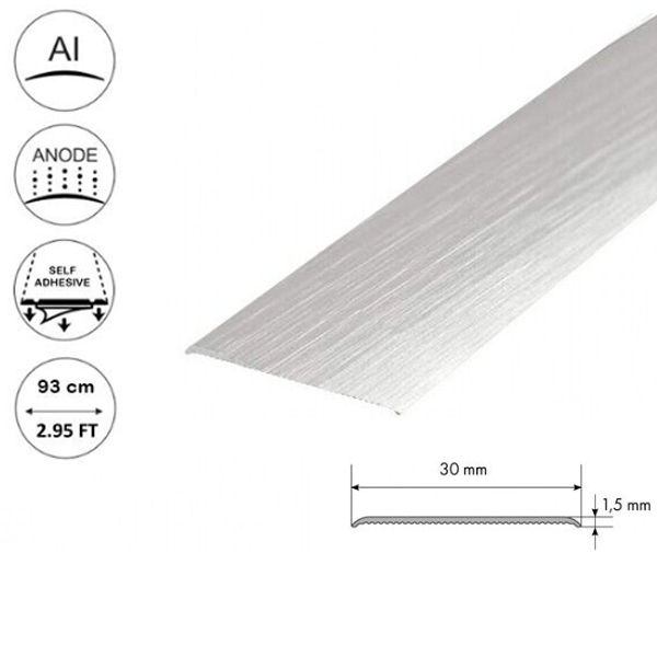 Door Thresholds / 30mm Anodised Aluminium Door Floor Bar Edge Trim ...