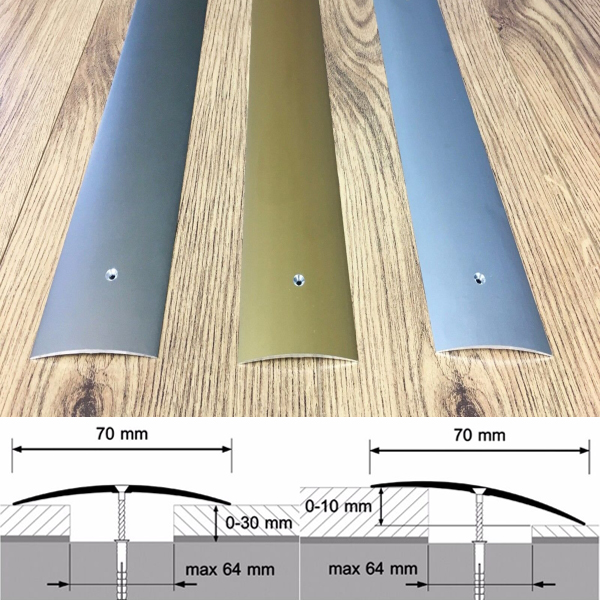 Shop Good Quality Aluminium Door Bars Threshold Strip Transition Trim ...