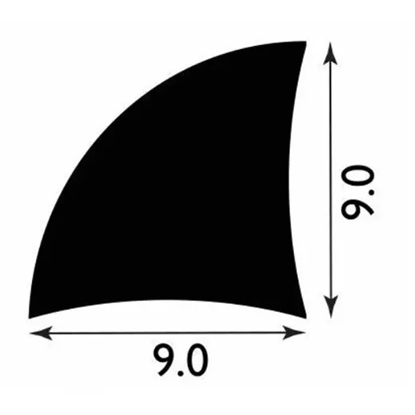 Shop Top Quality Solid PVC Plastic Quadrant Trim