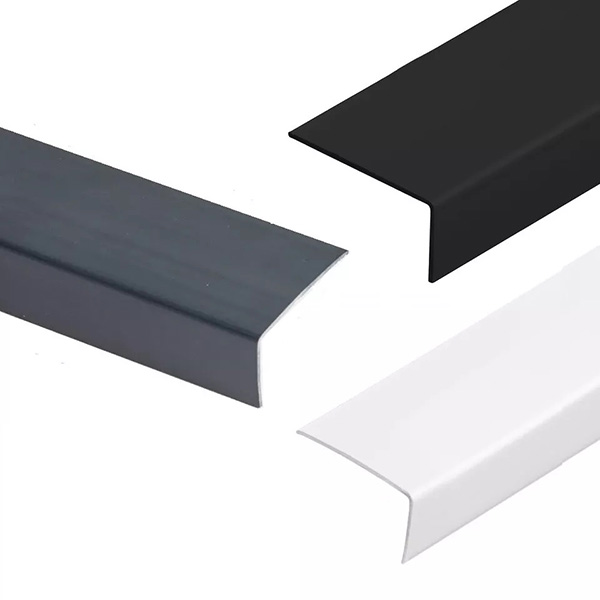 Unequal Angle Plastic Trim PVC Cover Strip Rigid Corner Angle Edging 1 ...